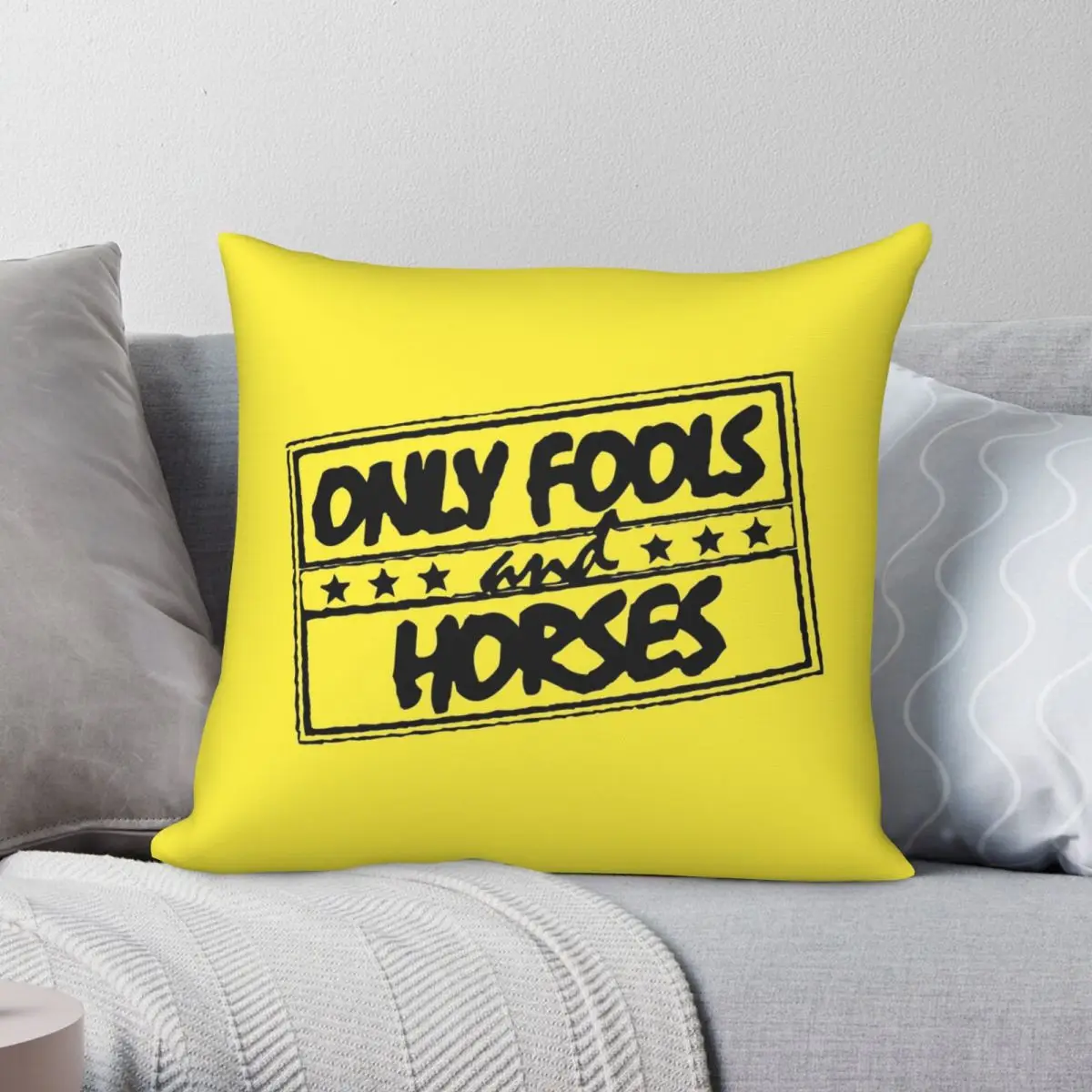 ONLY FOOLS AND HORSES Square Pillowcase Polyester Linen Velvet Printed ...