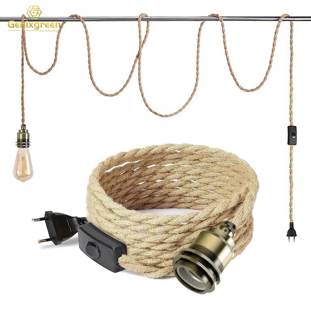 DIY-EU-Plug-Twisted-Hemp-Rope-Switch-Wire-Cable-Sets-2M-Industrial ...