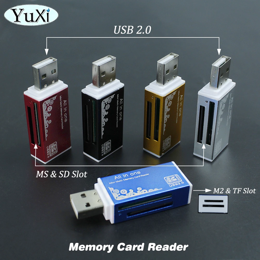 1Pcs-Multi-Card-Reader-Memory-Card-Adapter-Plug-For-Micro-TF-SD-Card ...