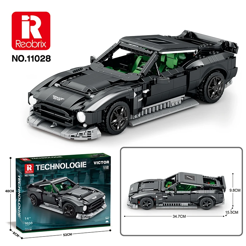 Reobrix-1638-Pcs-Building-Block-City-Car-Model-1-12-VICTOR-Super-Car ...