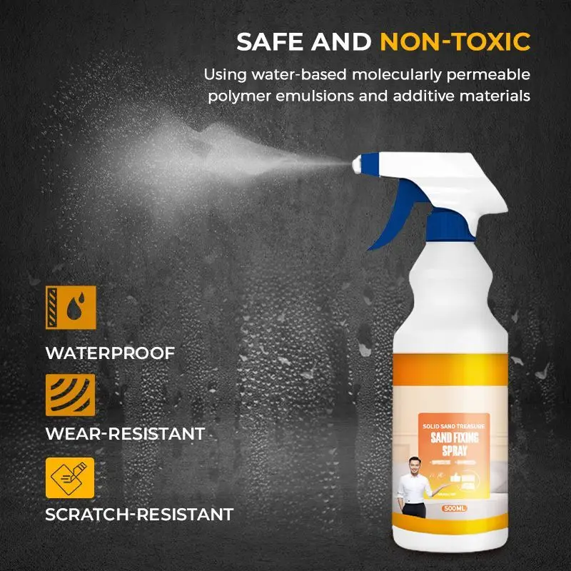 500ml-Sand-Fixing-Agent-Wall-Protection-Spray-Multi-functional-Moisture ...