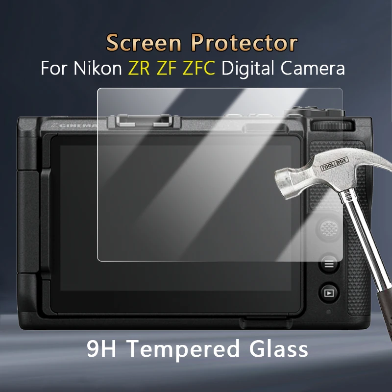 For Nikon ZR Z9 Z8 Z7 Z6 Z5 Z30 Z50 II ZF ZFC Camera Clear Slim 2.5D ...