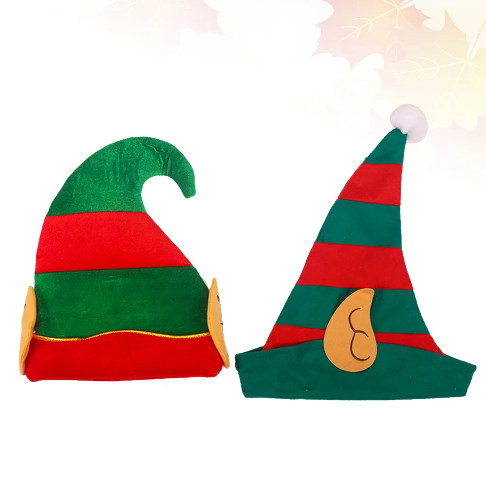 2pcs-Creative-Christmas-Headdress-Adorable-Elf-Hat-Children-Adult ...