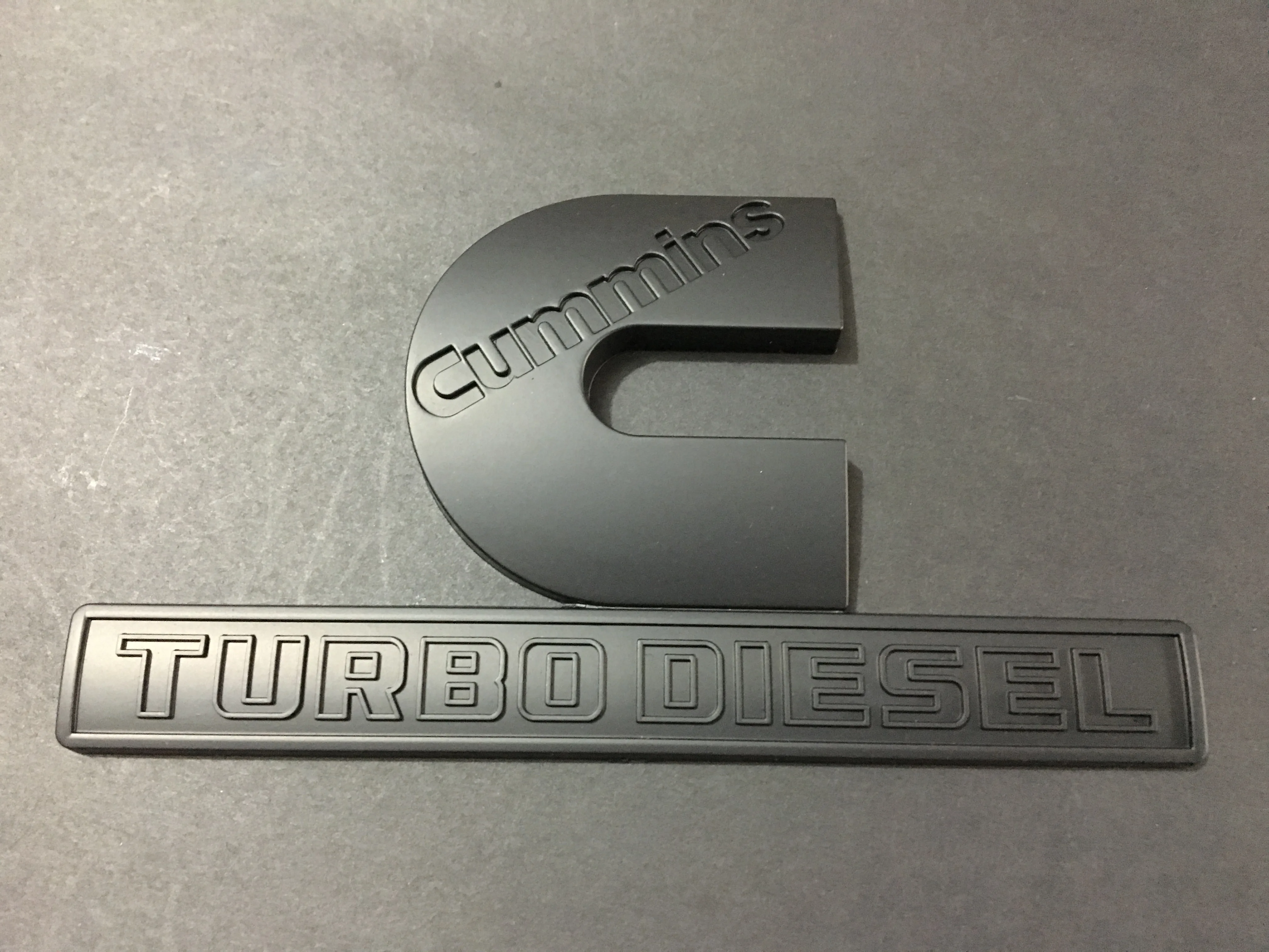 Cummins Turbo Diesel Badge