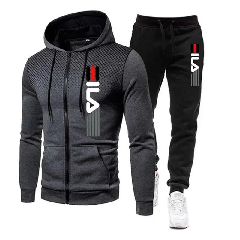 New-Fashion-Tracksuit-For-Men-Hoodie-Fitness-Gym-Clothing-Men-Running ...