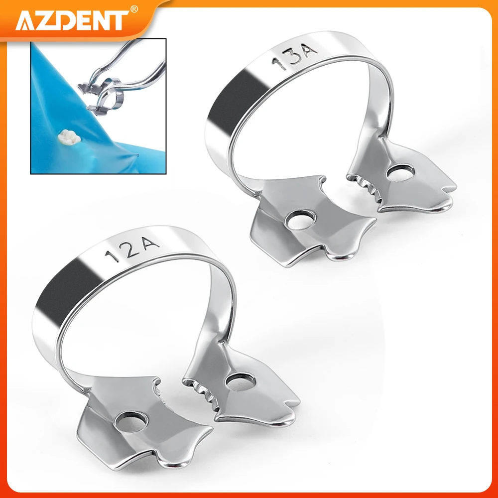 Dental-Rubber-Dam-Clamps-Stainless-Steel-AZDENT-Endodontic-Restorative ...