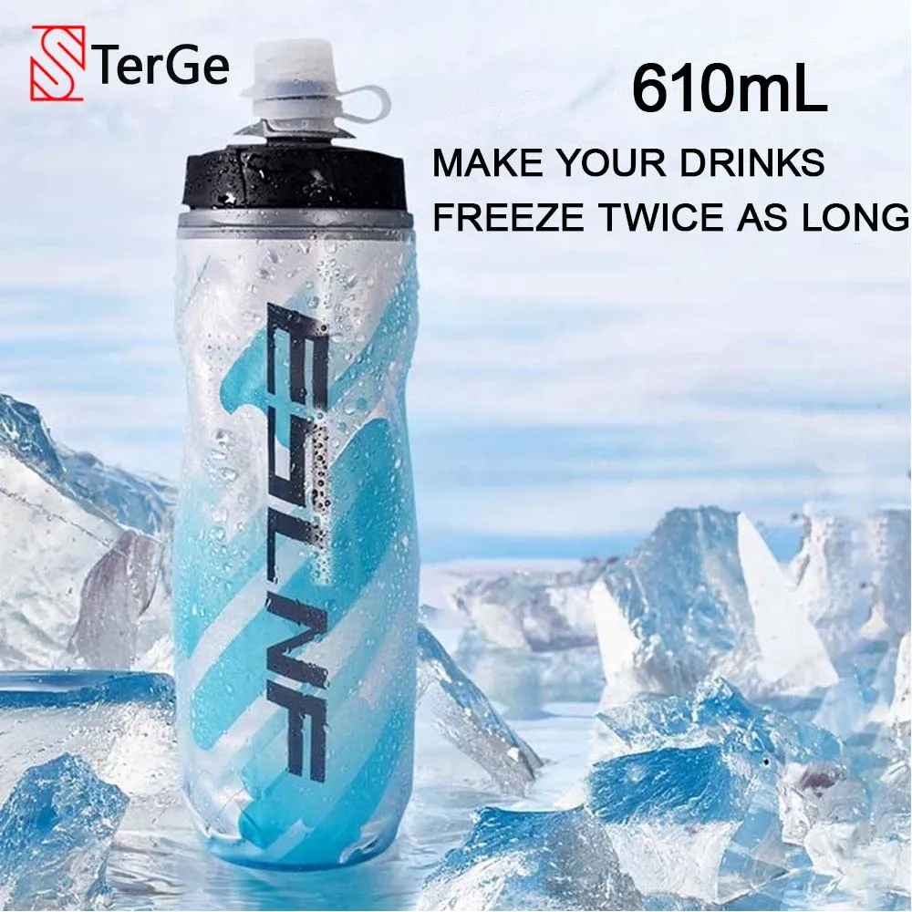 Keep-Cold-Bicycle-Water-Bottle-610ml-PP5-Lightweight-Outdoor-Sports ...