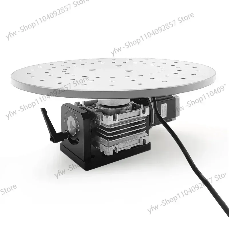 Electric-360-Rotary-Turntable-Precision-Rotating-Platform-Diameter ...