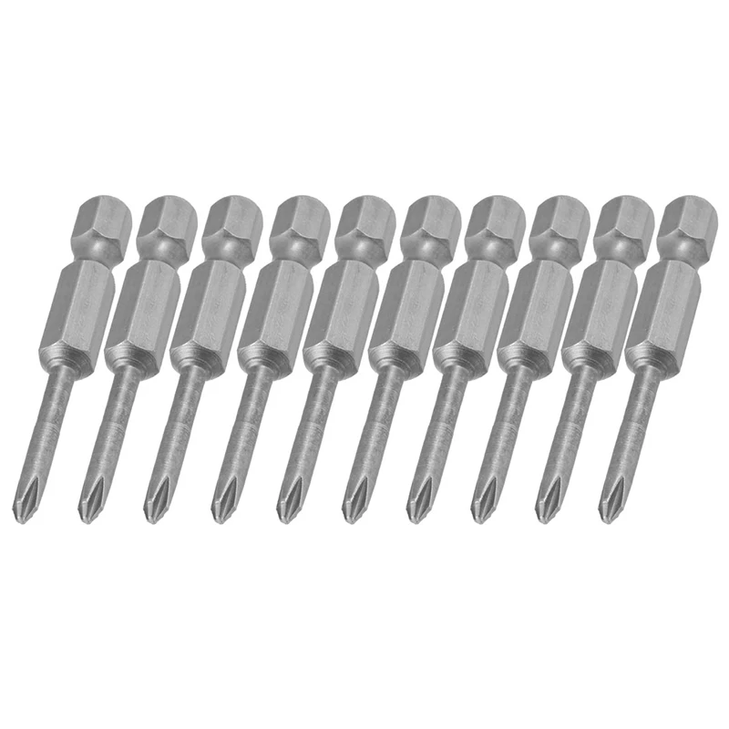 10Pcs 3mm Tip PH1 Phillips Screwdriver Bits Set Magnetic 1/4" Hex Shank ...