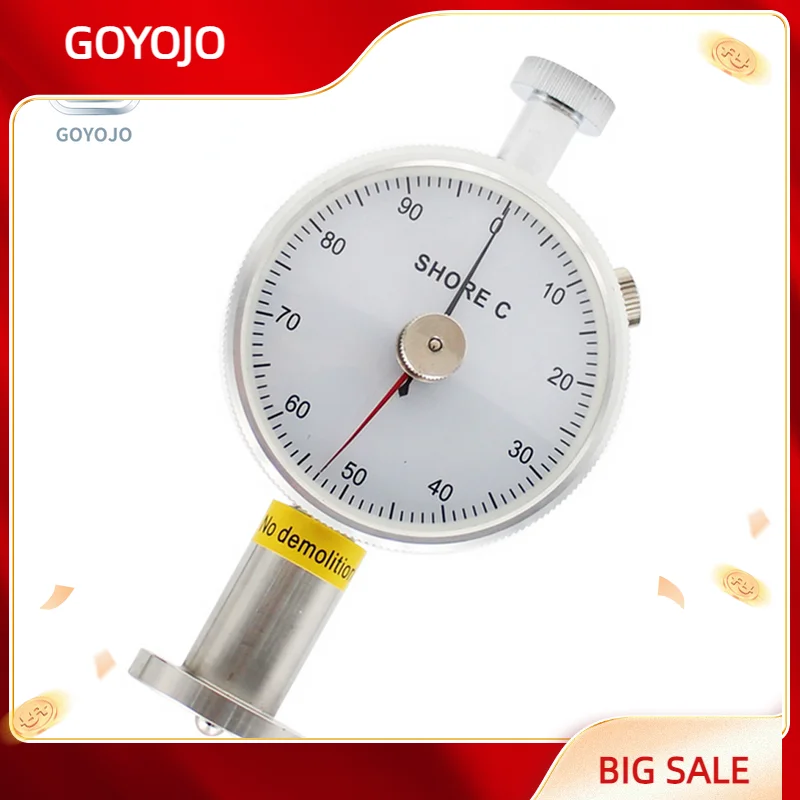 Shore Hardness Durometer Hardness Tester C Type Gauge Measuring For ...
