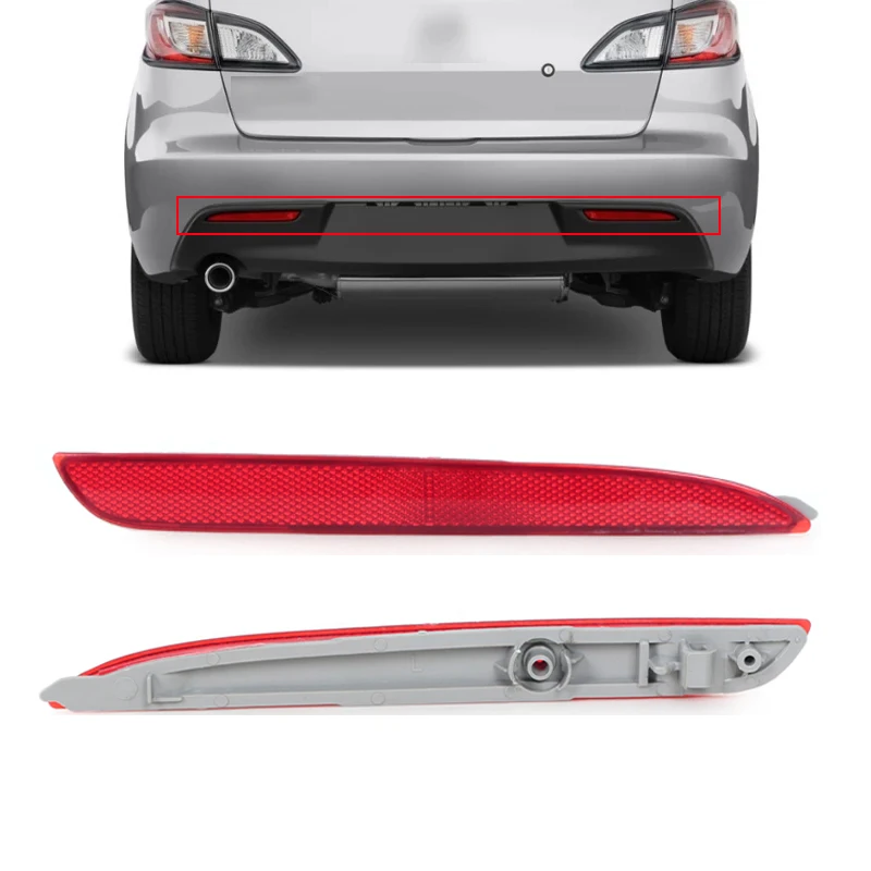 Tai-light-reflector-For-Mazda-3-M3-Sedan-Hatchback-BL-2011-2012-2013 ...