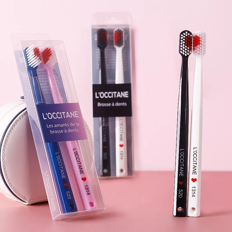 1Pair-Couple-Toothbrush-Heart-Brush-Teeth-Romantic-Crystal-Box-Soft ...