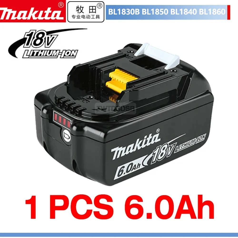 Makita 6Ah 18V Battery BL1830B BL1850B BL1850 BL1840 BL1860 BL1815 for 30.20 USD with coupon : r ...