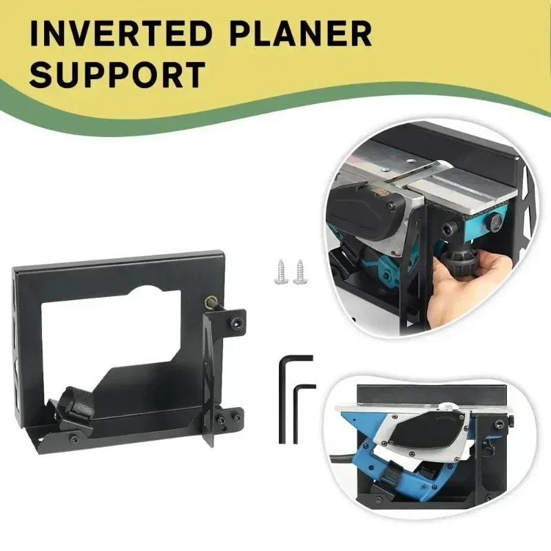Electric Planer Labor-saving Flip Bracket Household Portable Carpenter ...