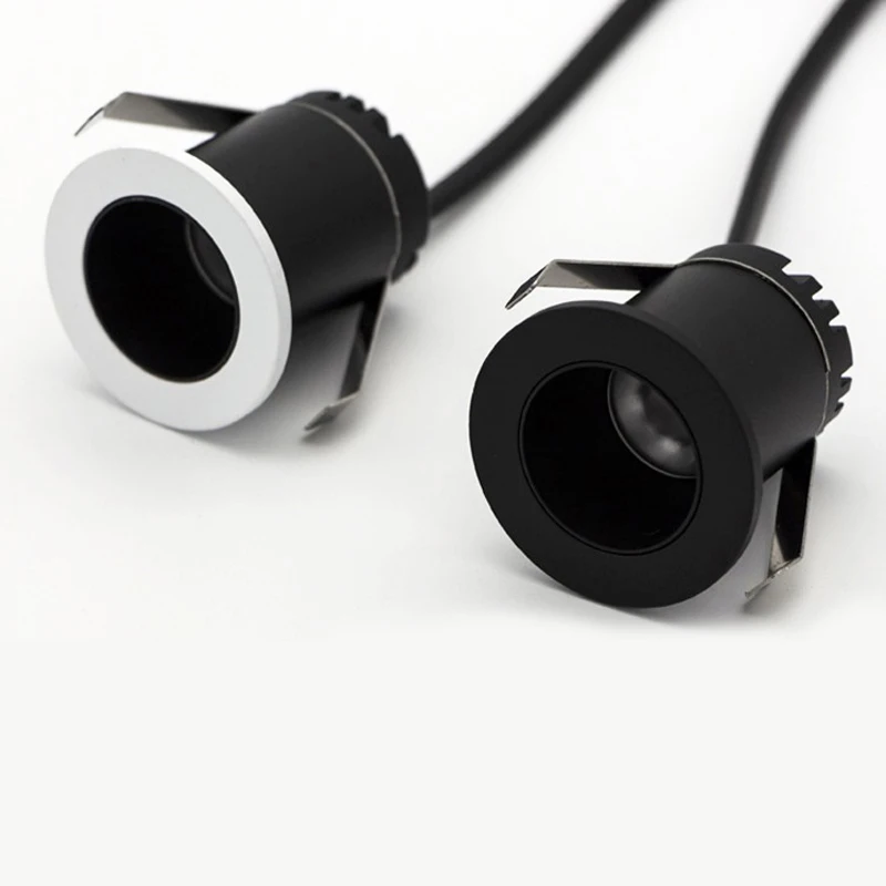 Small Spot Light 1W 3w Mini LED Spotlight 30mm Cutout Recessed ...