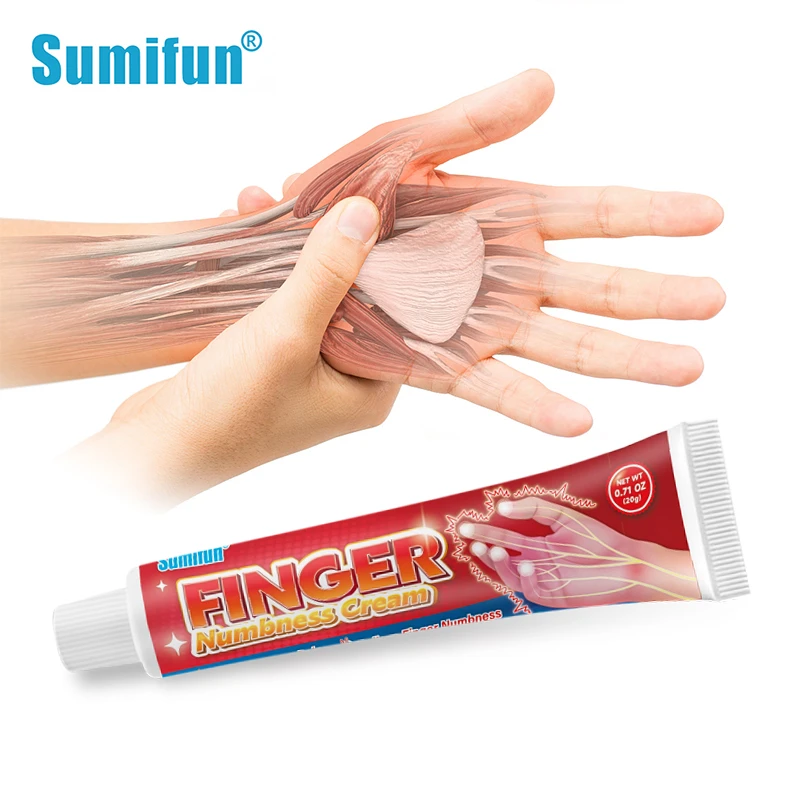 Sumifun Finger Numbness Cream Hand Wrist Analgesic Tendon Sheath Joint ...