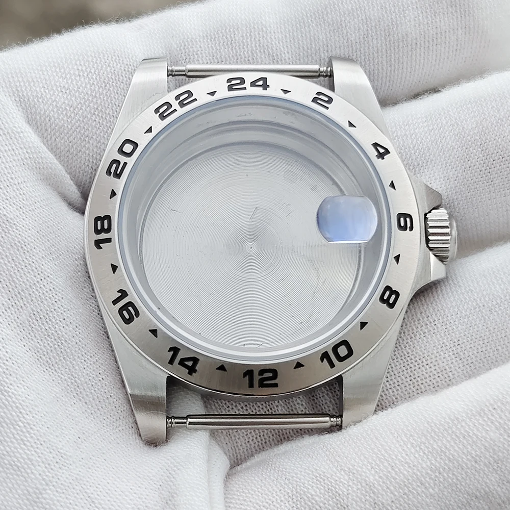 Old-39mm-EXP-24-Hour-GMT-Steel-Bezel-Watch-Case-for-NH34-NH35-NH36 ...