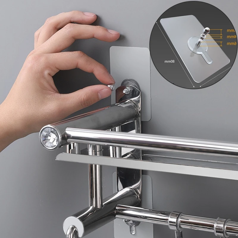 Strong-Adhesive-Seamless-Sticky-Wall-Hook-Nail-Mounting-Rack-Screw-Rod ...