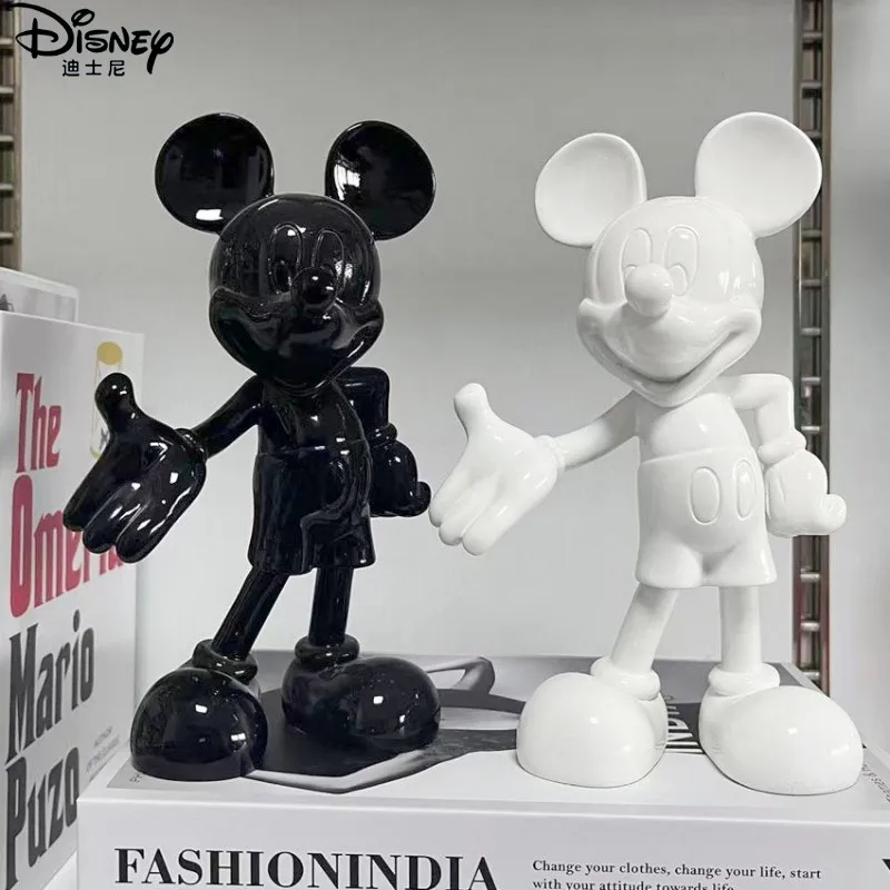20-29cm-Disney-Mickey-Mouse-Figure-Resin-Welcome-Posture-Action ...