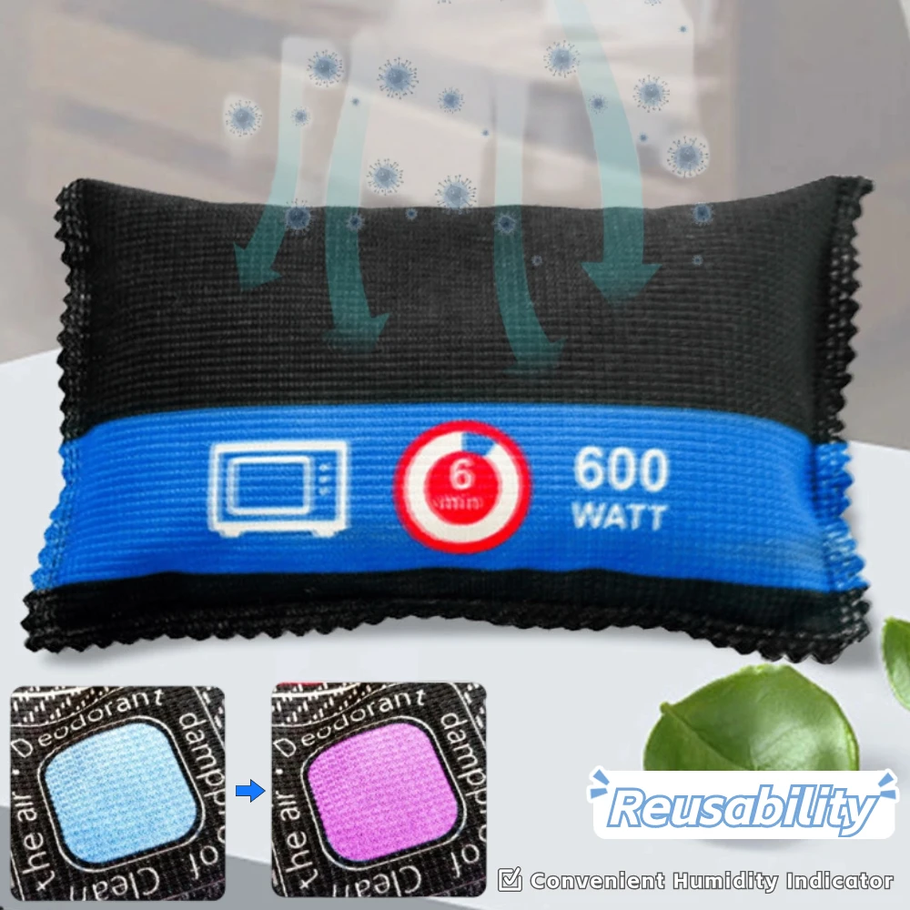 Car-Dehumidifier-Desiccant-Dehumidifier-Bag-Reusable-Silica-Gel ...