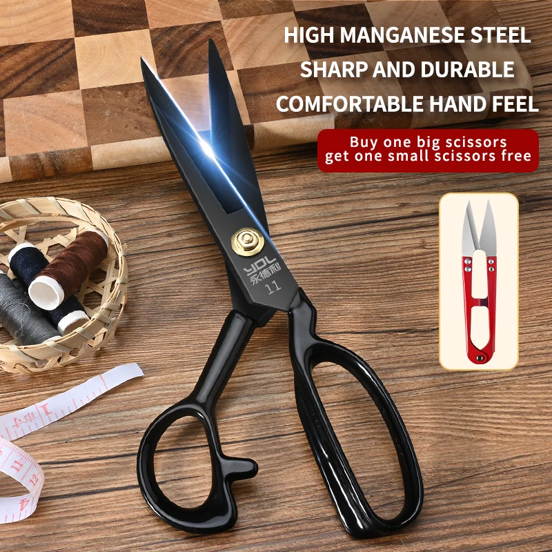 Household-stainless-steel-sewing-scissors-Professional-clothing ...