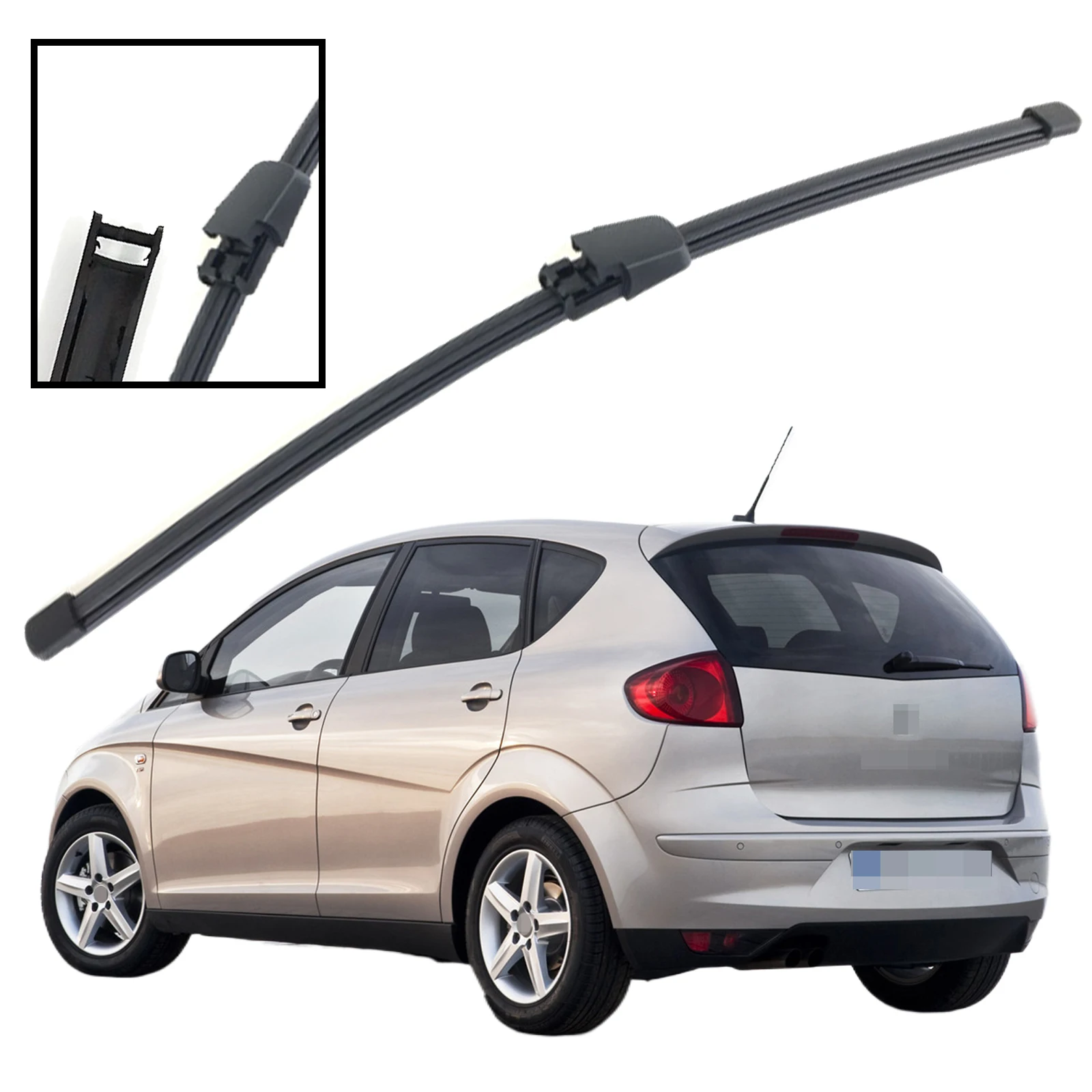 13" Rear Windshield Windscreen Washer Wiper Blade For Seat Altea 2009 ...