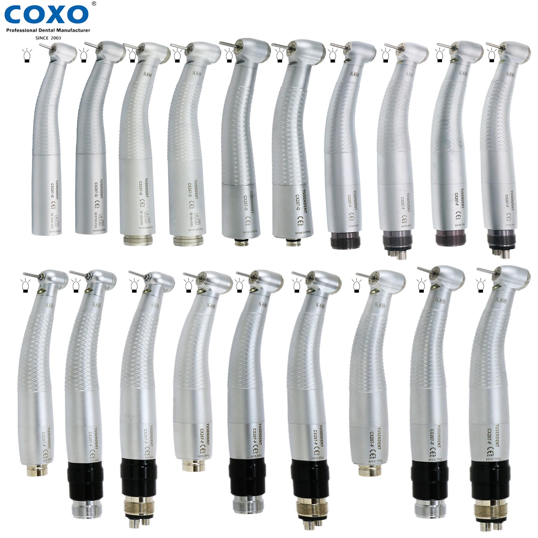 COXO-turbina-Dental-de-alta-velocidad-pieza-de-mano-de-fibra-ptica-LED ...
