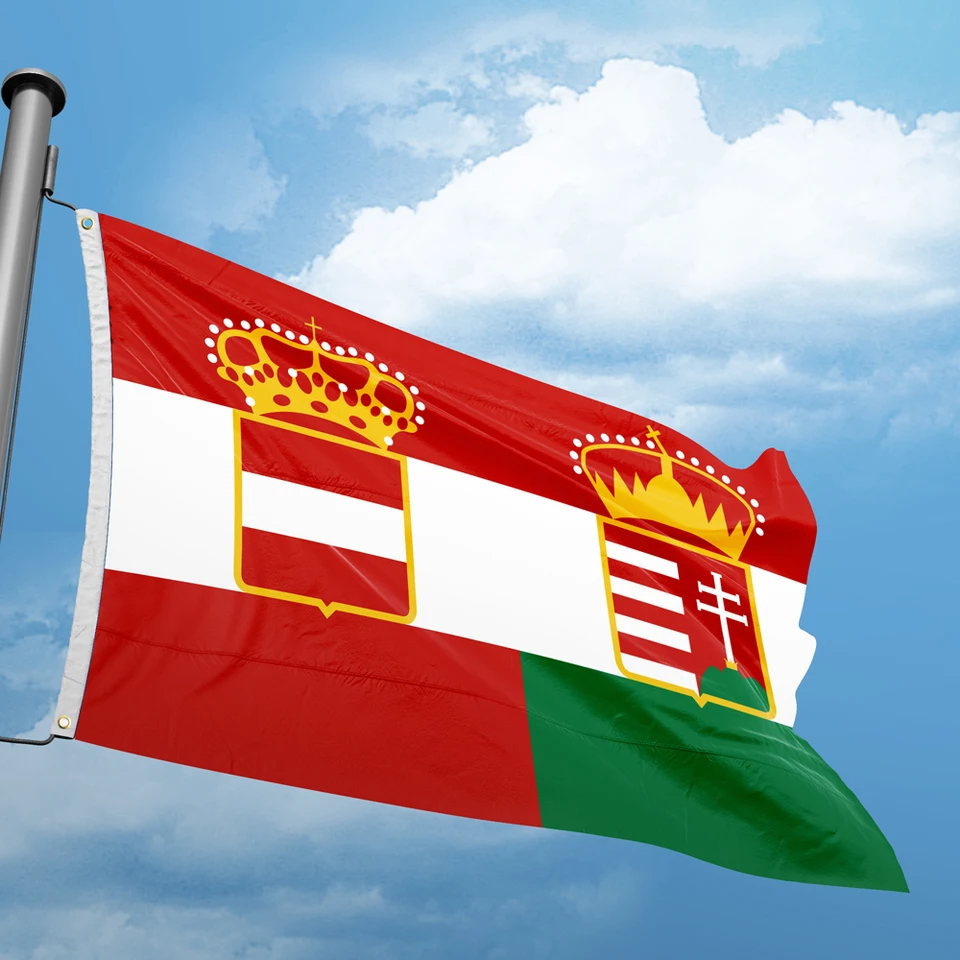 Oostenrijk Hongarije Vlag 1914