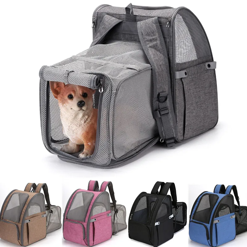 Pet-Supplies-Cat-Transparent-Bag-Travel-Outdoor-Hiking-Portable ...