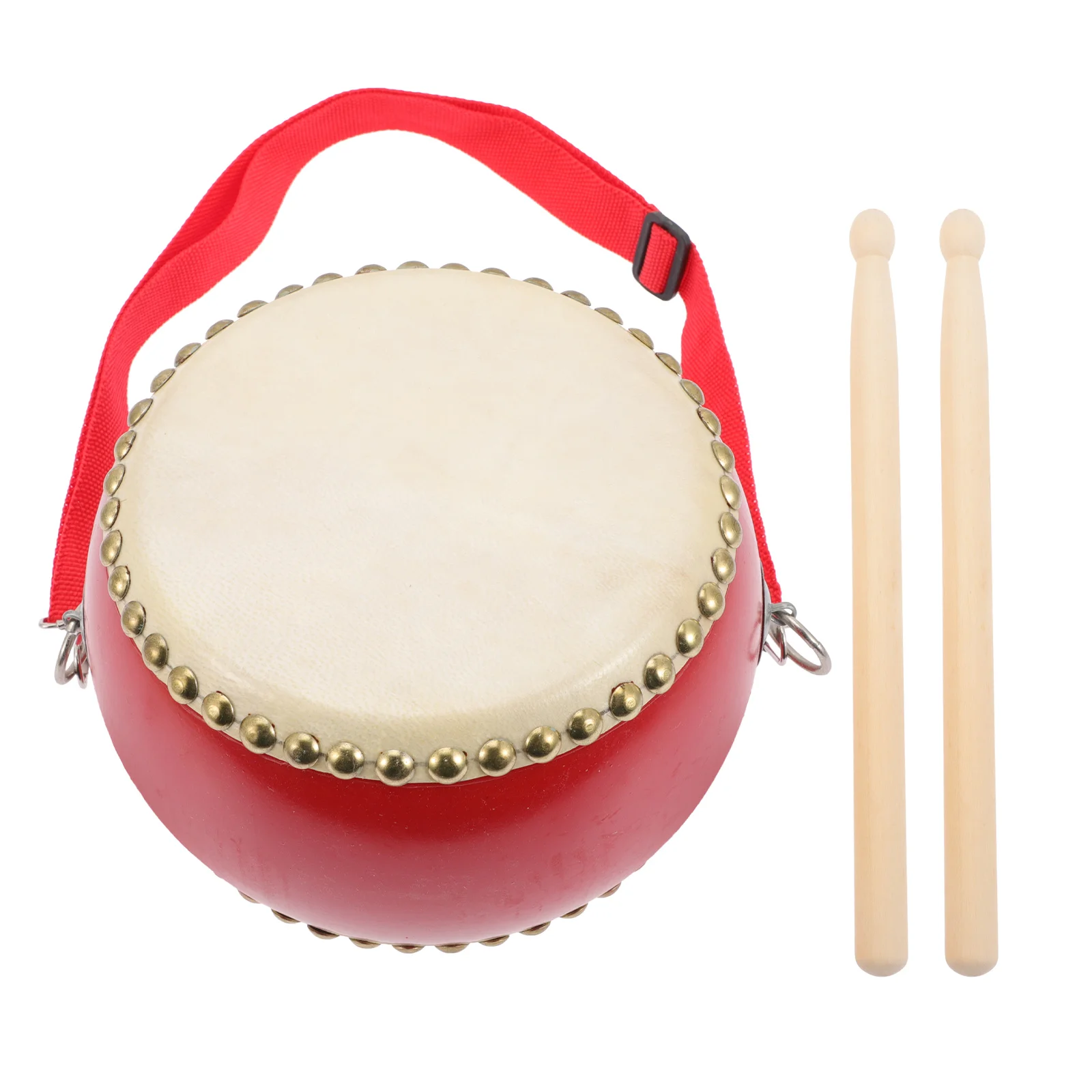 Drum-Dance-Kids-Hand-Musical-Chinese-Drumsticks-Taiko-Wooden-Percussion ...
