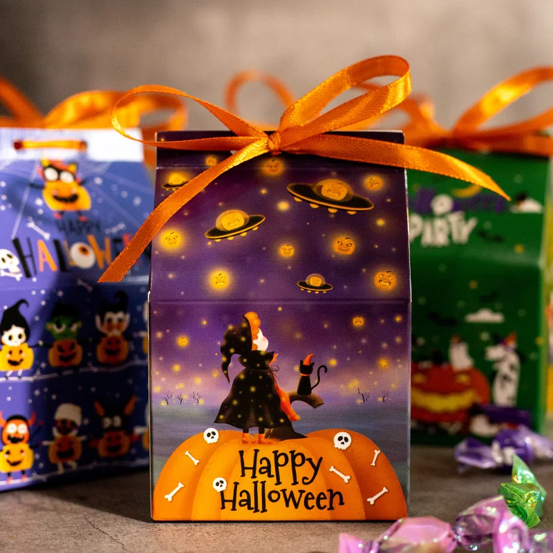 12pcs-Halloween-Gift-Box-Cartoon-Pumpkins-Candy-Cookie-Packaging-Paper ...