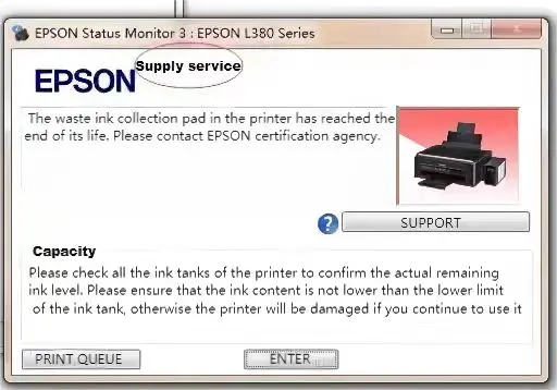 Decoding Clean Zero Reset Tool For Epson L3161 L3163 L3166 L3167 L3168 L3169 L3158 L3153 Waste ...