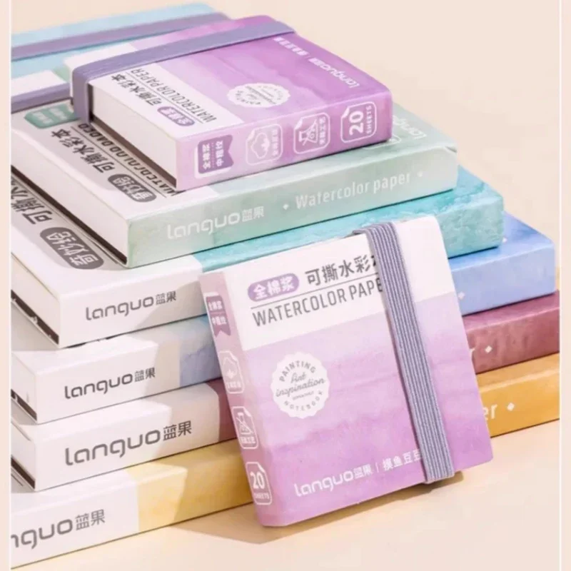 Square-Cotton-Drawing-Paper-Book-300gsm-for-Artist-Watercolor-Drawing ...