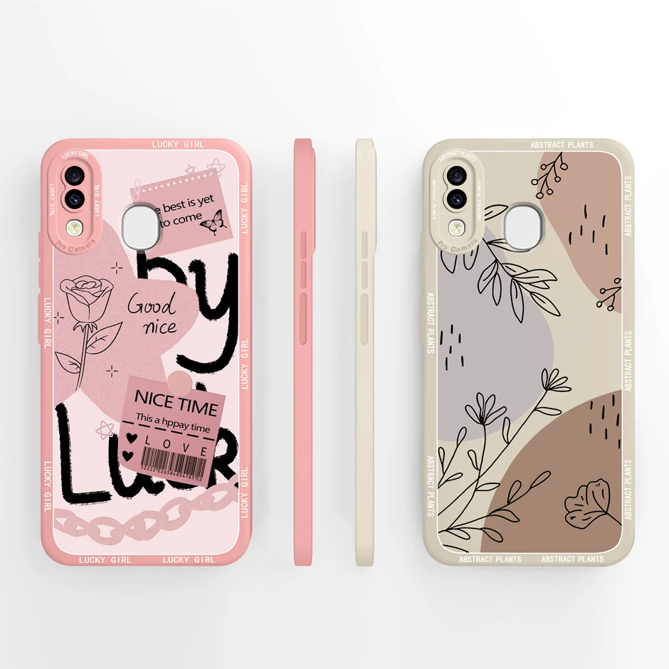 For Samsung Galaxy A20 A30 A30S A31 Cases Creative Collage Rose Soft ...