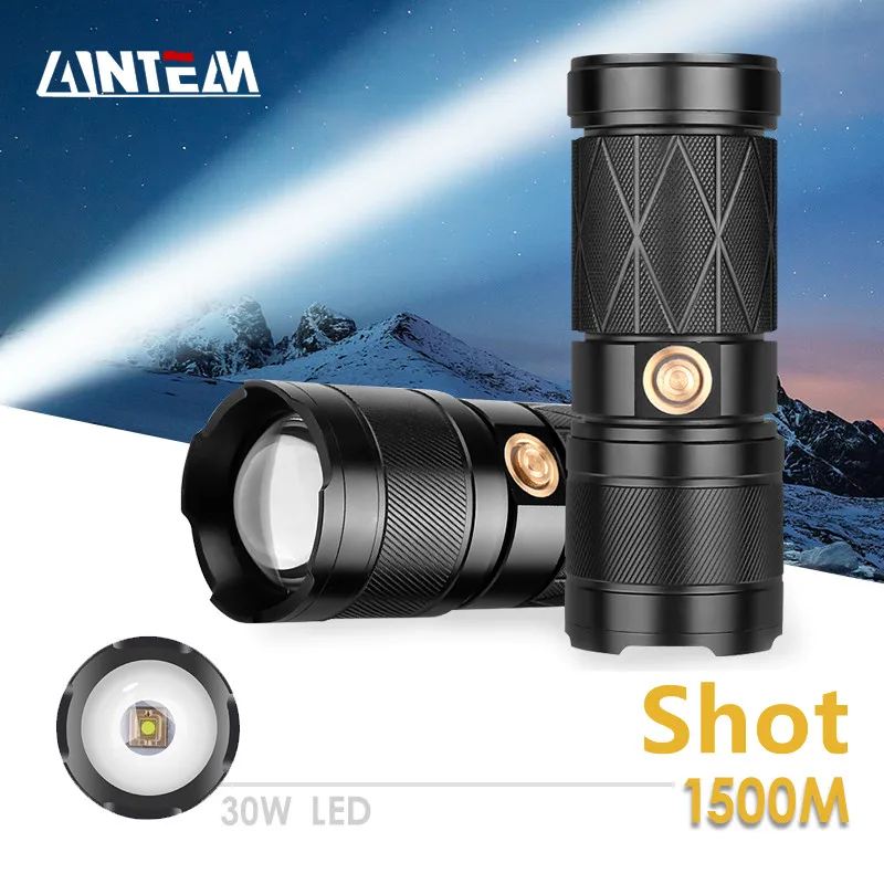 Super-2000000LM-White-LED-Flashlight-6600mAh-USB-Rechargeable-Torch ...