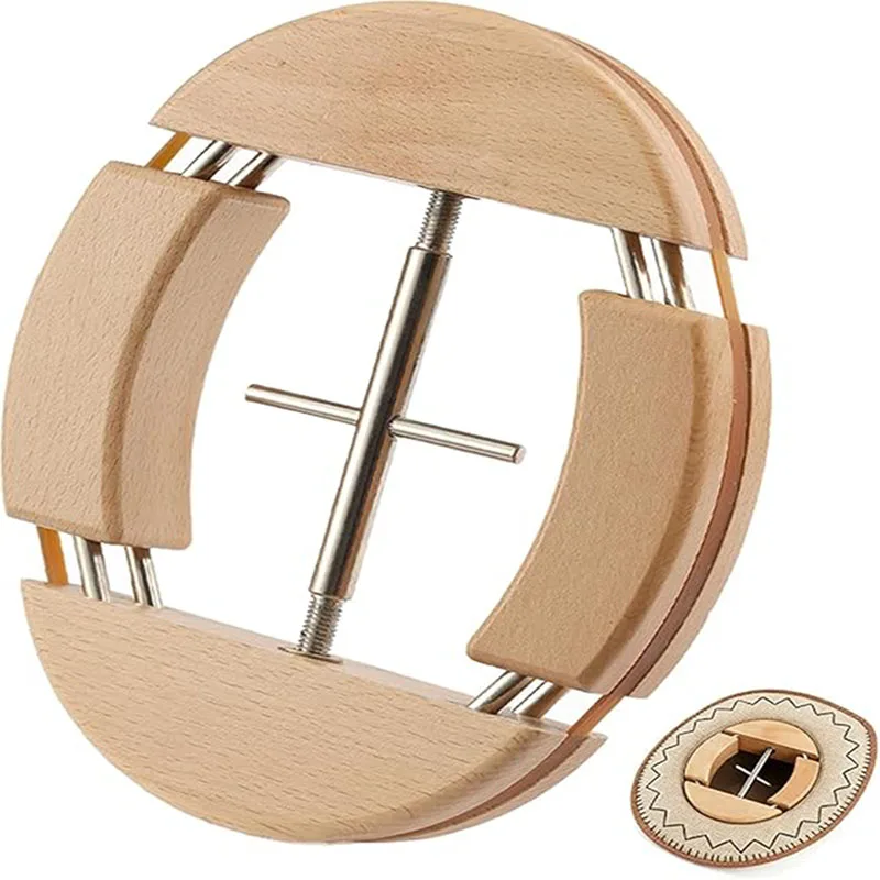 4 Way Hat Stretcher Wooden Cowboy Cap Shaper Extender Adjustable ...