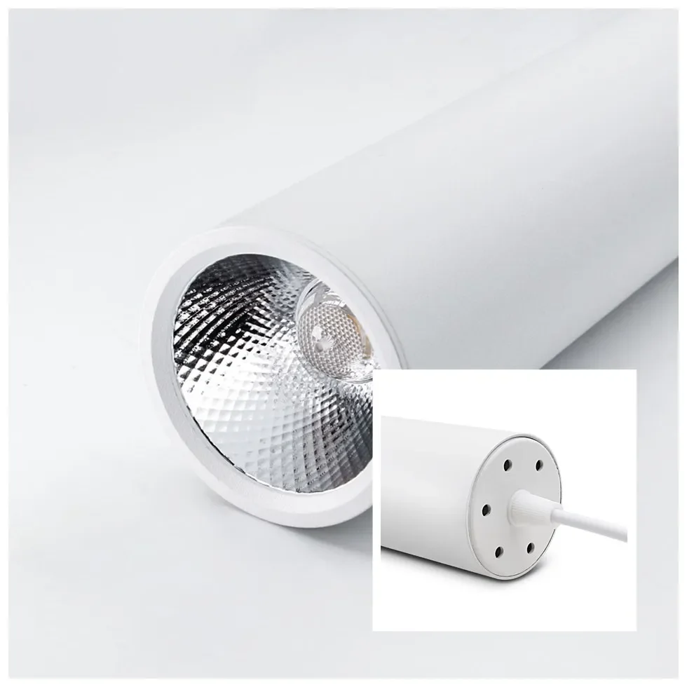 Modern Tube Pendant Lamp – Brentwood Interiors