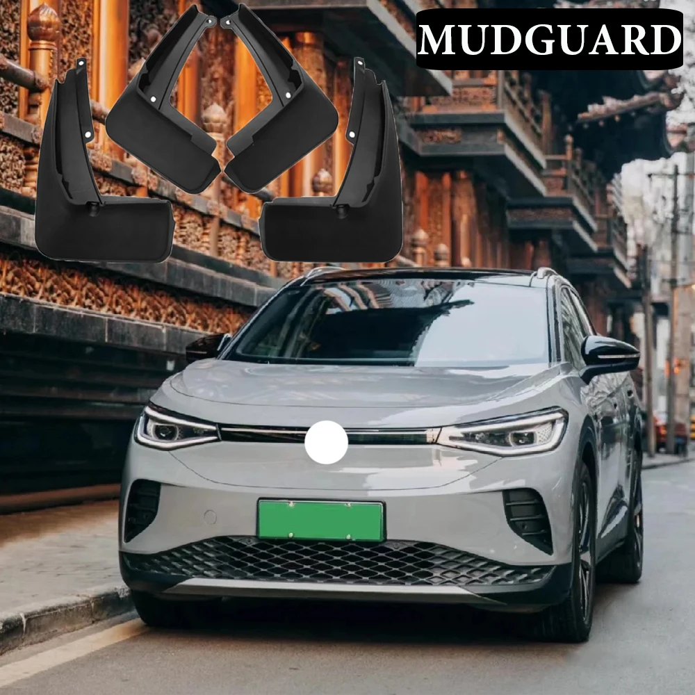 4pcs-Car-Accessories-Mud-Flaps-For-Volkswagen-ID-4-X-CROZZ-VW-ID4-ID-4 ...