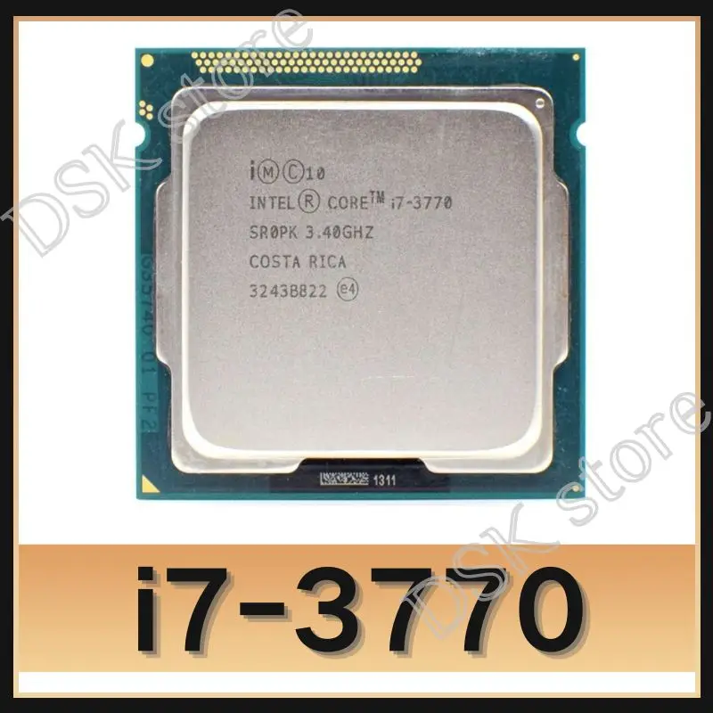 Intel Core i7-3770 i7 3770 SR0PK 3.4 GHz Quad-Core CPU Desktop ...