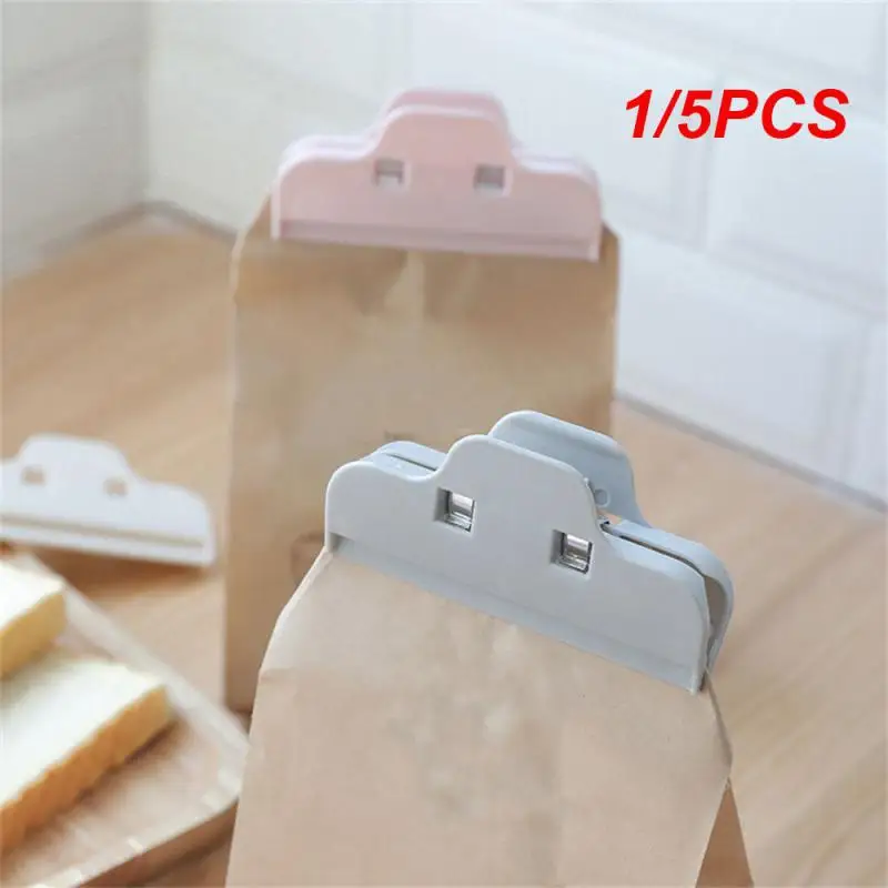1-5PCS-10-5cm-Storage-Sealing-Clip-Preserves-Freshness-Snack-Bag-Clip ...