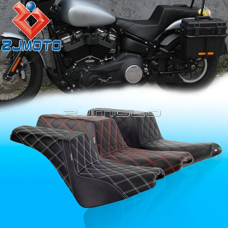 Two-Up Driver & Passenger Seat For Harley Softail 2018-2022 Street Bob ...