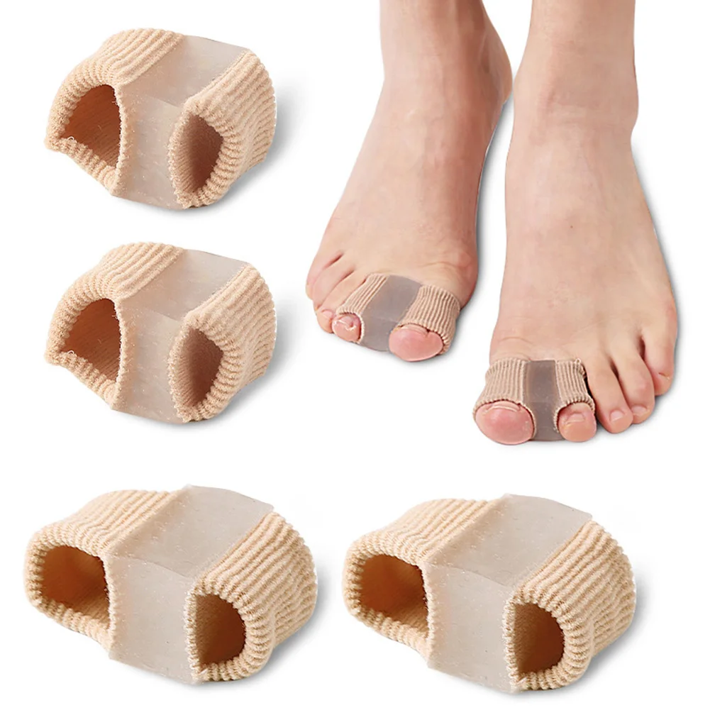 Washable Double Hole Toe Corrector Hallux Eversion Fixer Unisex Toe ...