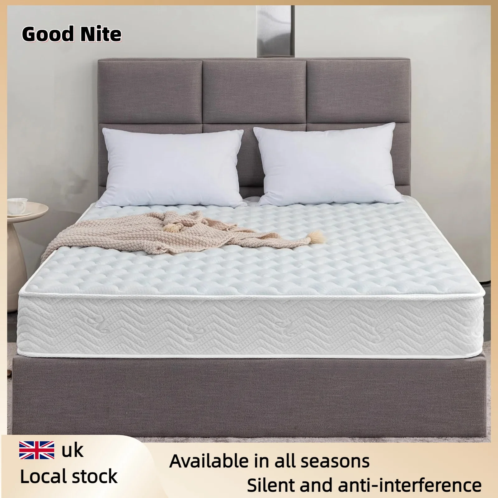 Good Nite 4FT Single and double mattresses - 3D Breathable Memory Foam ...