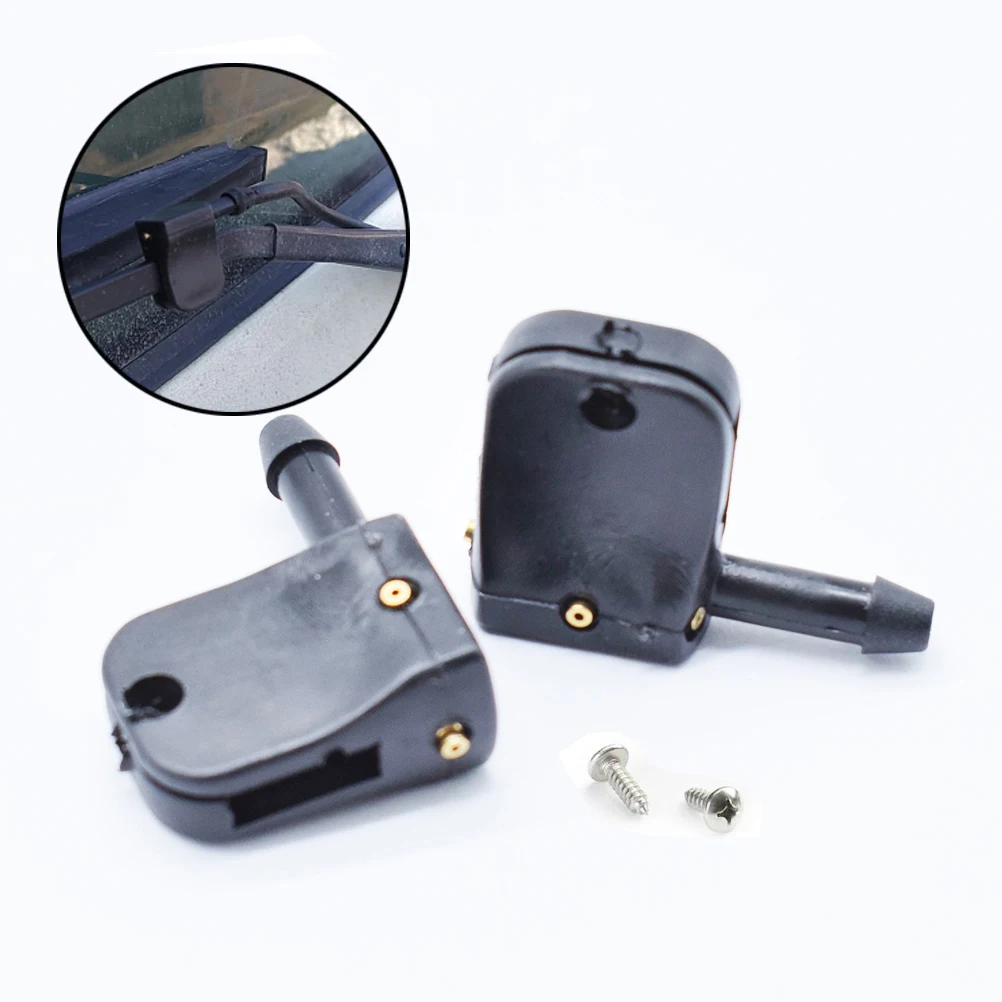 Universal-Front-Windscreen-Wiper-Washer-Spray-Jet-Nozzle-Mounted-9mm ...