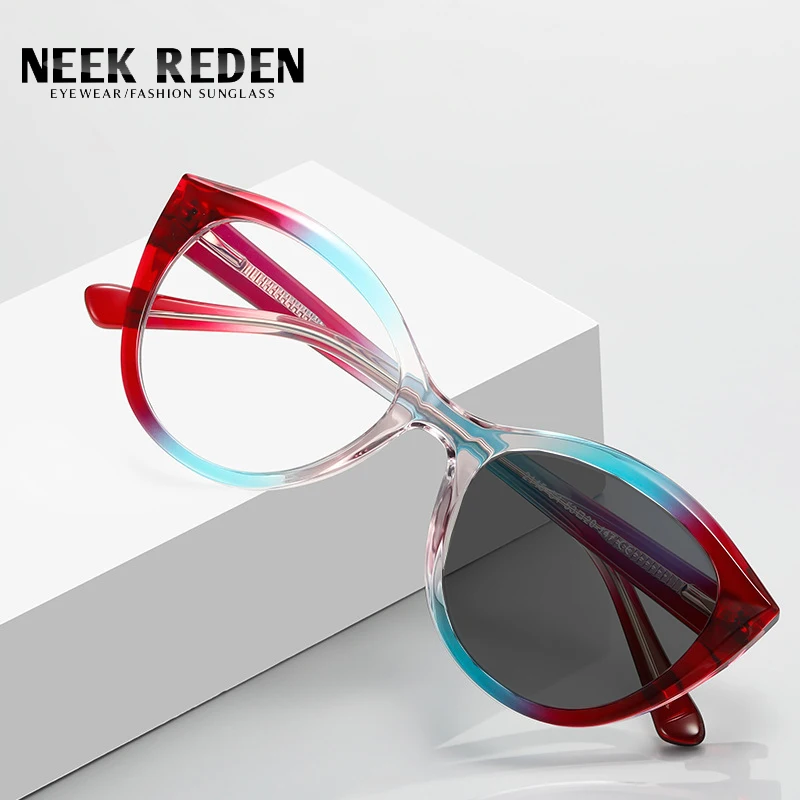 Gafas fotocromáticas ovaladas para miopía para mujer, lentes de CR 39 ...