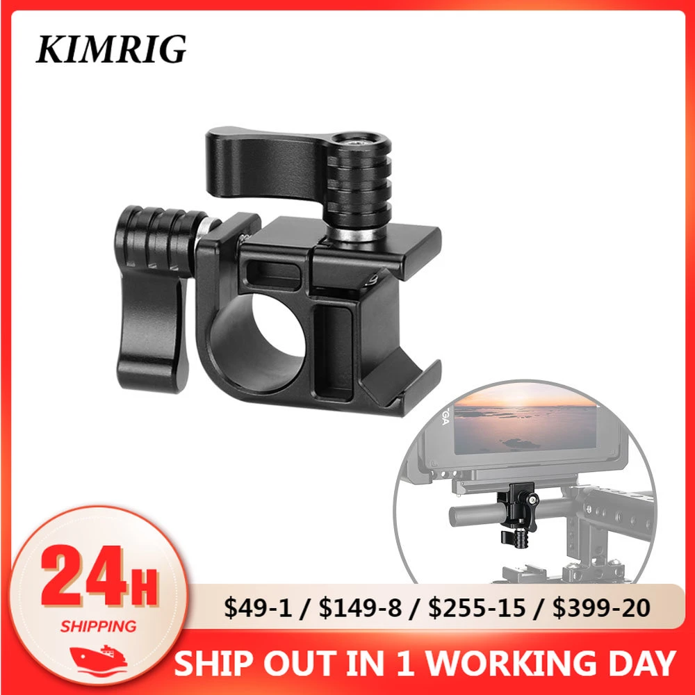 KIMRIG SWAT Nato Rail Clamp With 15mm Rod Clamp Aluminum Camera Rig ...