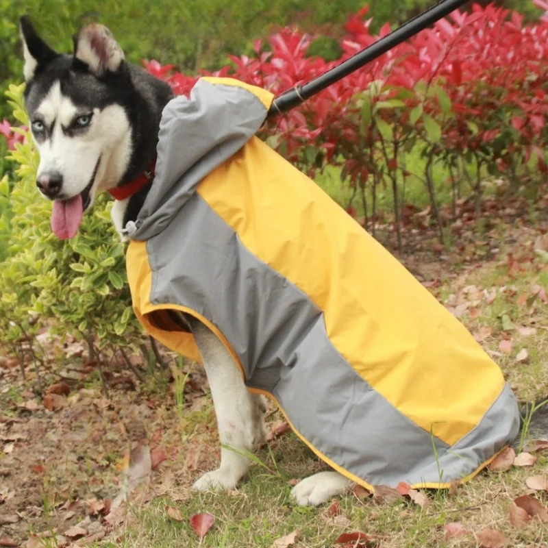 Outdoor-Pet-Charge-Coat-Waterproof-Universal-Pet-Raincoat-Large-Dog ...