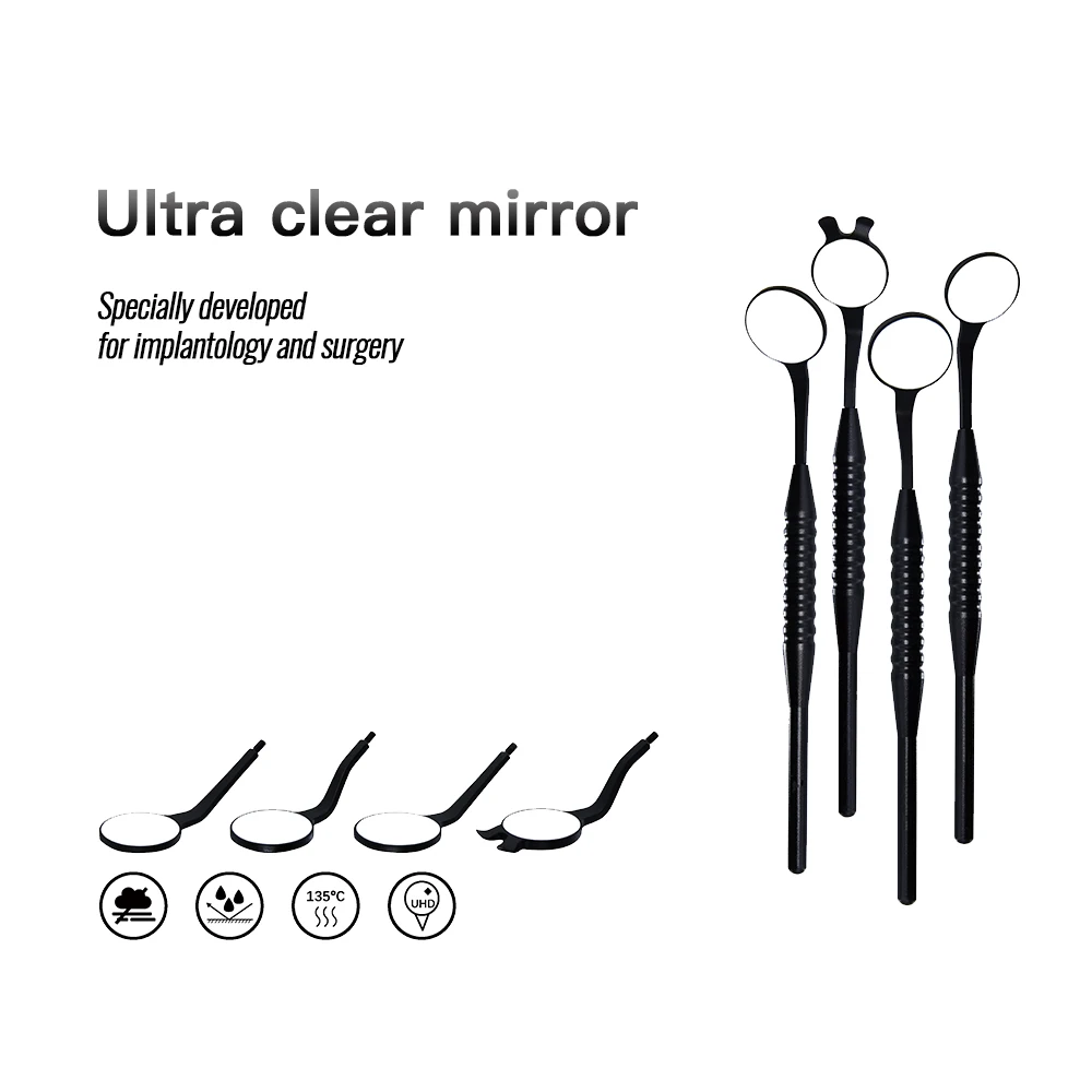 4PC-BOX-Dental-Microscope-Removable-Handle-For-Oral-Mirror-2mm-3mm-5mm ...