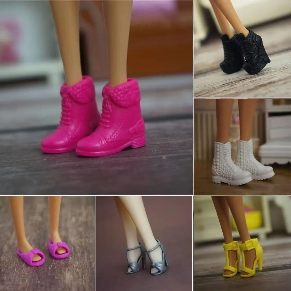 30cm-1-6-Doll-Shoes-New-Quality-10-Styles-High-Heels-Shoes-Original ...