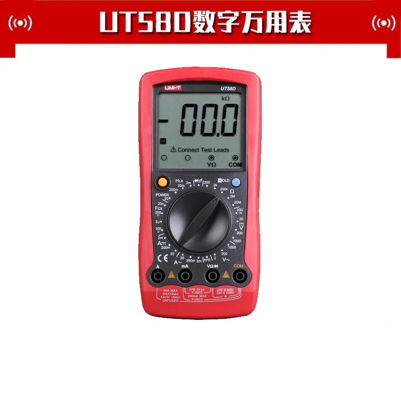 UNI-T-UT58D-Mult-metro-Digital-DC-Volt-metro-AC-Amper-metro-Capacit ...